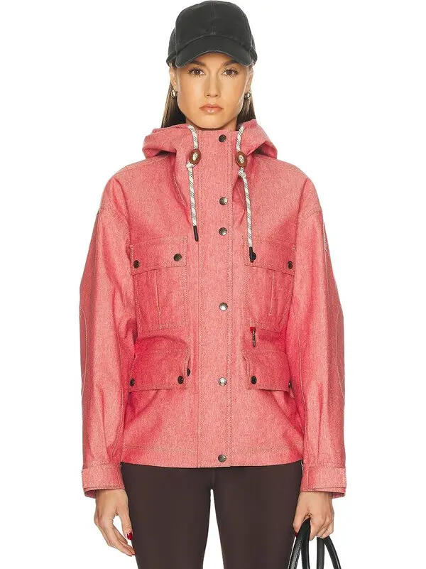 Moncler Beziers Field Jacket - Red