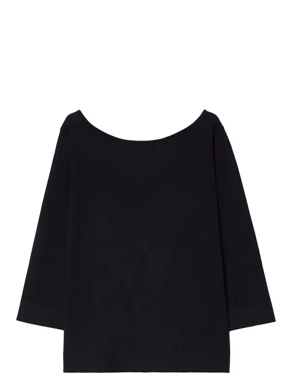 Marina Rinaldi Virgin Wool Top - Blue