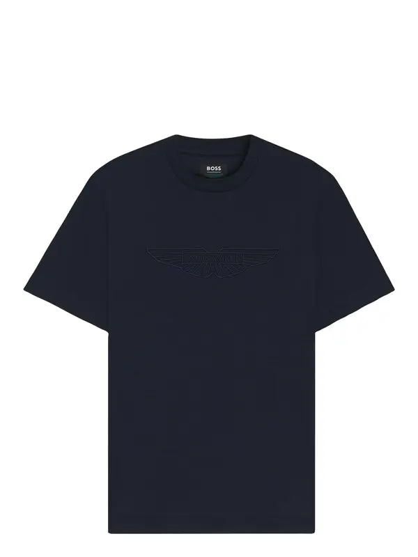 BOSS X Aston Martin Embroidered T-shirt - Blue