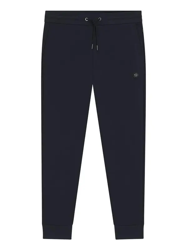 BOSS Cotton-blend Straight Sweatpants - Blue