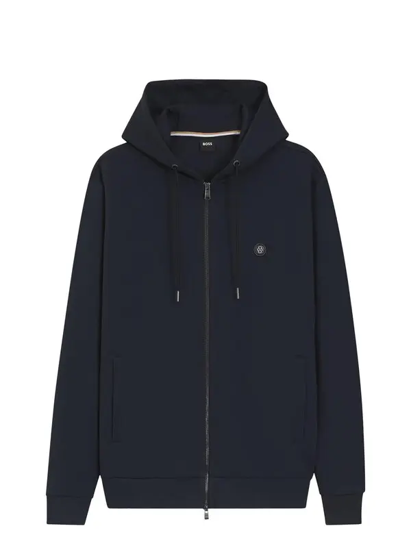 BOSS Cotton-blend Hoodie - Blue