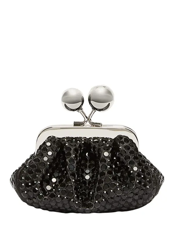 Max Mara Mini Pasticcino Embellished Clutch - Grey
