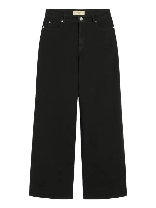 Max Mara Wide-leg Jeans - Black