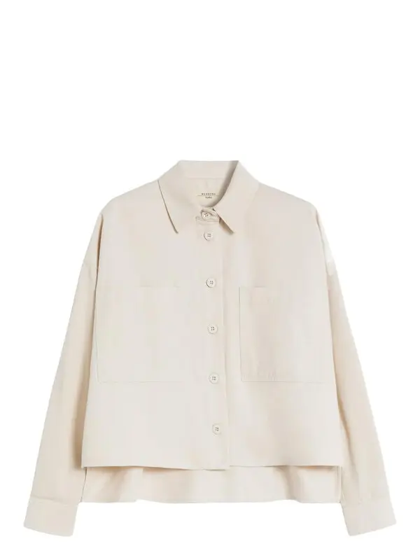 Max Mara Cotton Drill Shirt - Beige