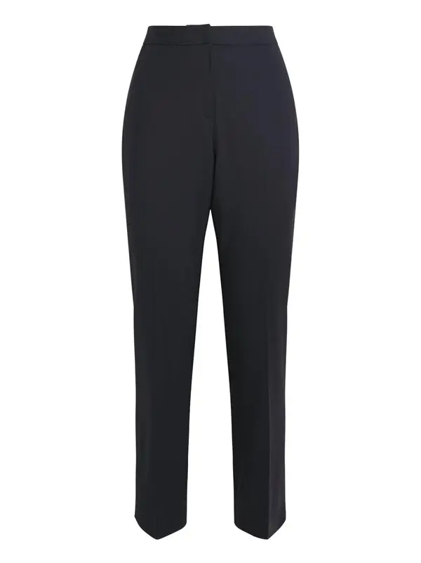 Fabiana Filippi Wool-blend Skinny Trousers - Navy