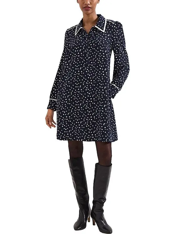 PHASE EIGHT Kylie Tunic Dress - Navy/ivory