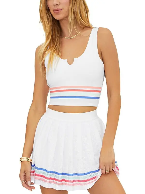 Beach Riot Josie Cropped Top - Bright White