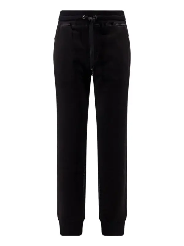 Dolce & Gabbana Cotton Trousers - Black
