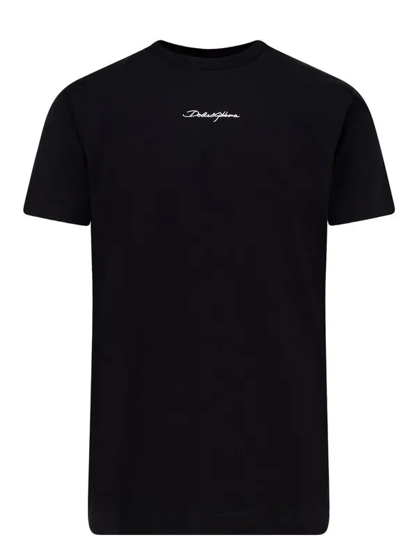 Dolce & Gabbana Cotton Tshirt - Black