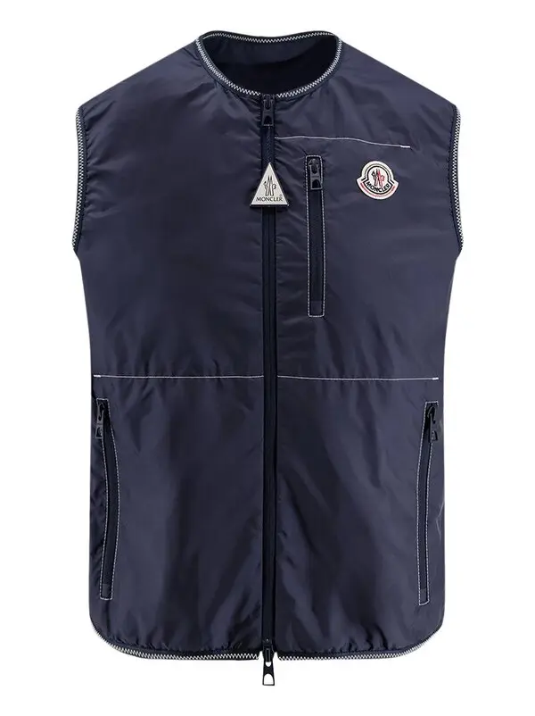 Moncler Alshain Sleeveless Jacket - Blue