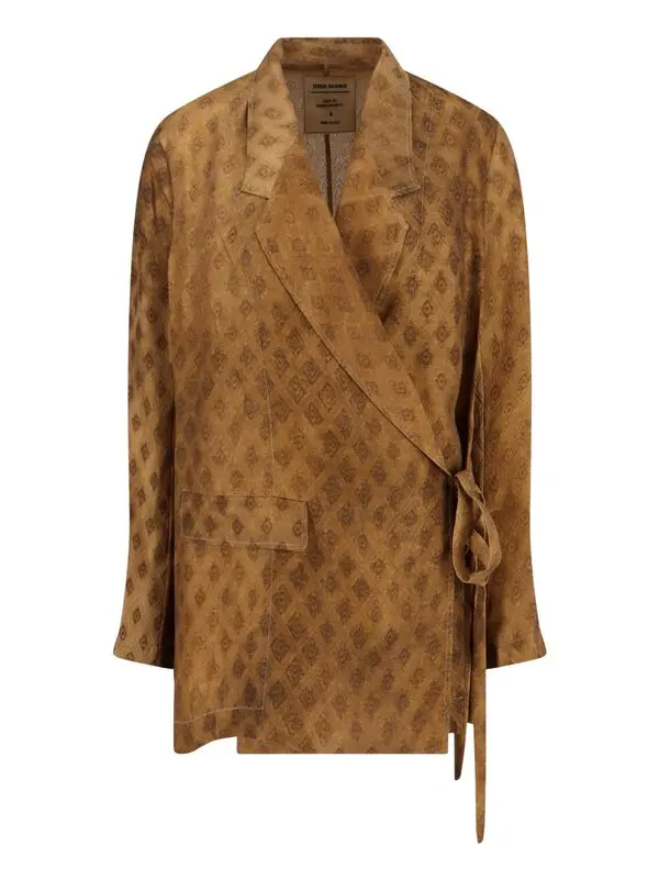 UMA WANG Khloe Jacket - Brown