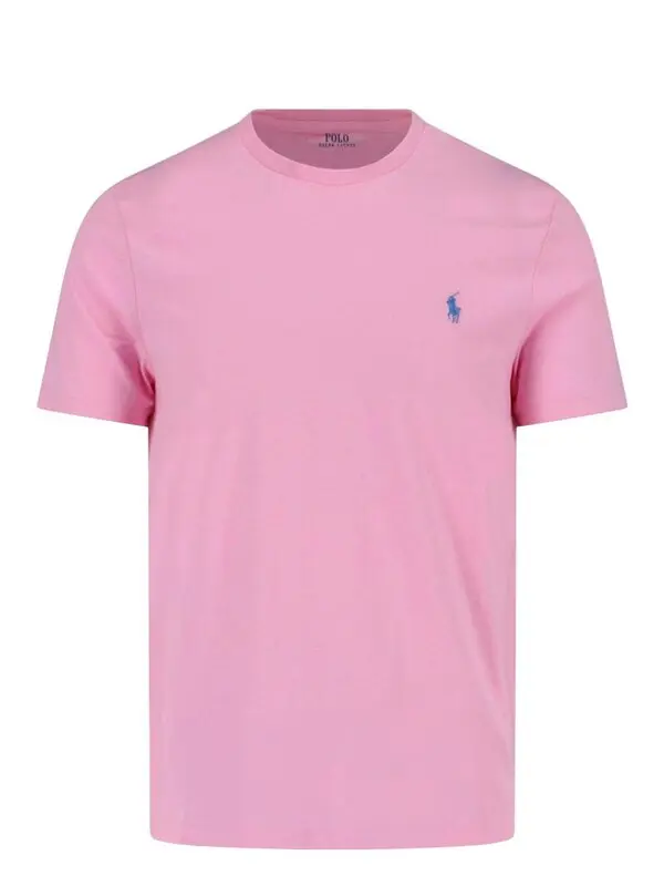 Polo Ralph Lauren T-shirt Logo Embroidery - Pink