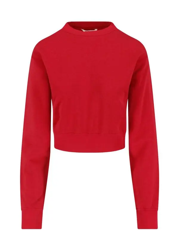 Alaïa Cotton Sweatshirt - Red