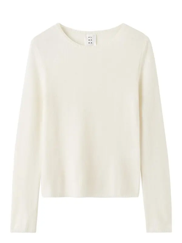 Almada Label Awa Crewneck Sweater - Cream