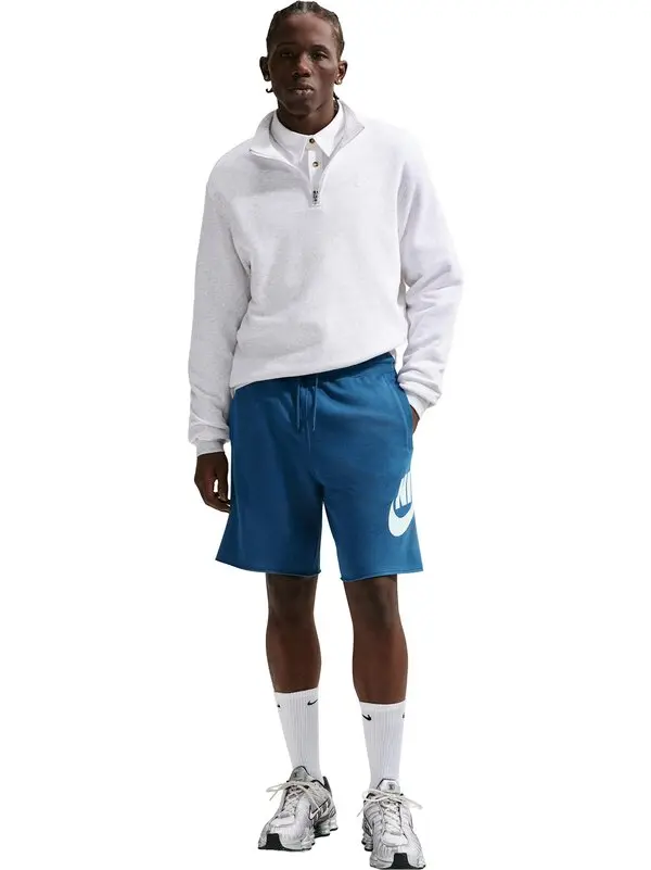 Nike Club French Terry Alumni Shorts - Blue