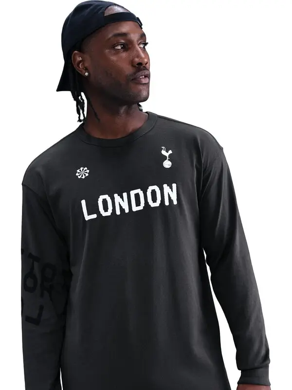Nike Tottenham Hotspur Soccer Long-sleeve T-shirt - Grey
