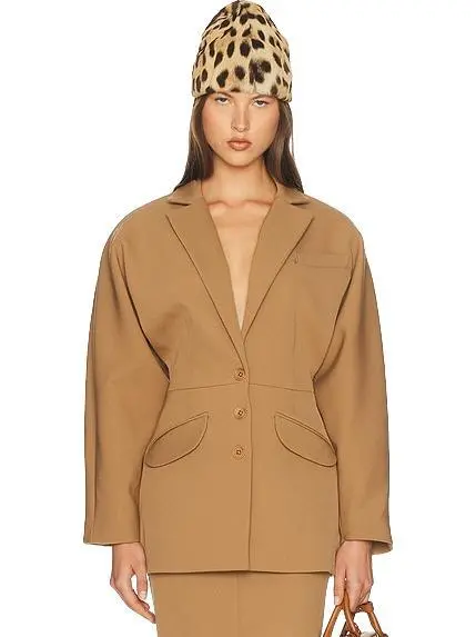 HELSA Dolman Blazer - Camel