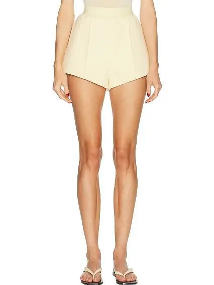 Wardrobe.NYC Bonded Short - Lemon