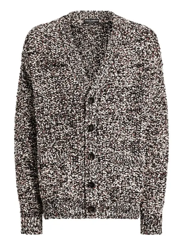 Dolce & Gabbana Cotton Cardigan - Beige