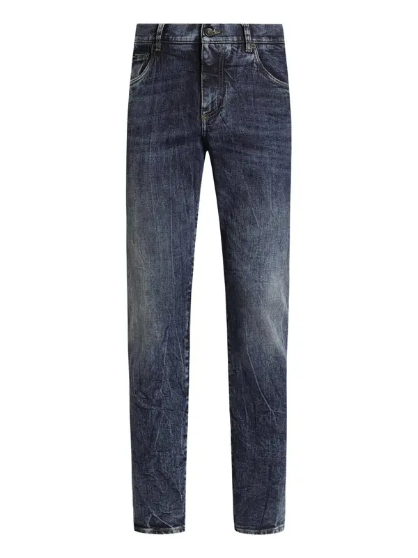 Dolce & Gabbana Slim Fit Denim Trousers - Multicolor