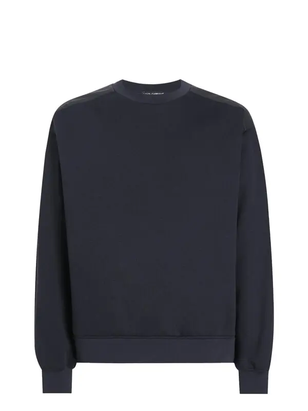 Dolce & Gabbana Double-faced Sweatshirt - Blue