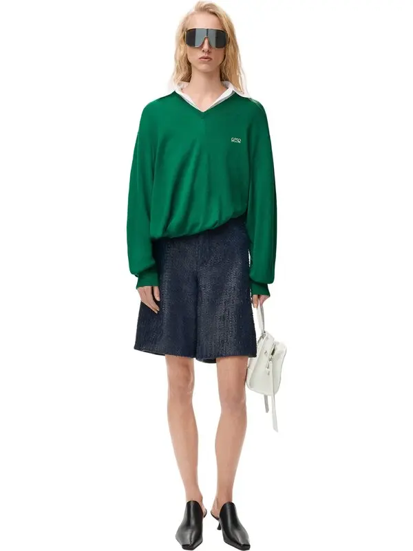 Loewe Wool Sweater - Green