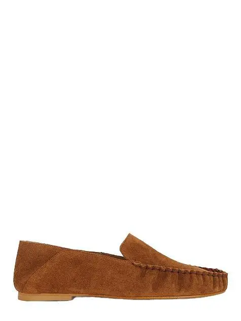 FLATTERED Bon Bon Loafer - Bourbon Suede