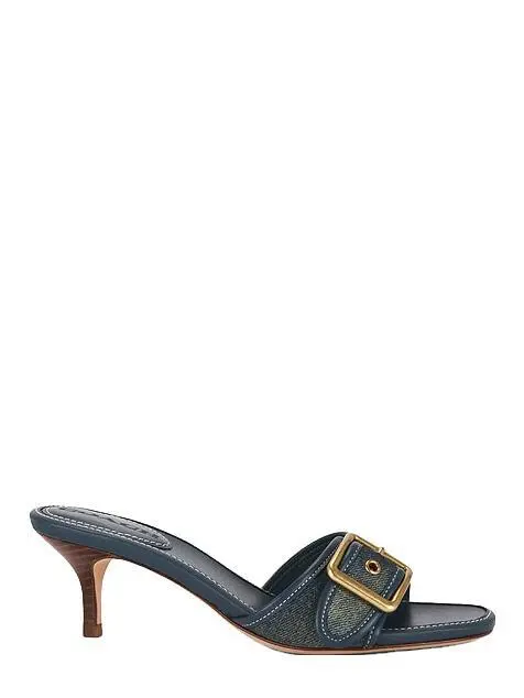 COACH Margot Sandal - Dark Indigo Loved Denim