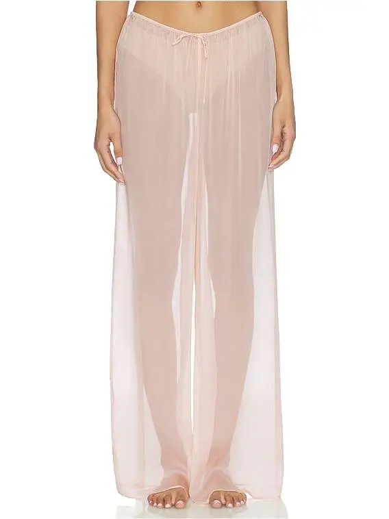 SKIMS Romance Wide Leg Pants - Pink