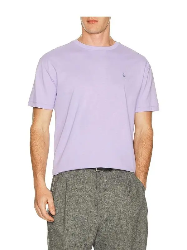 Polo Ralph Lauren Short Sleeve Crewneck Tee In Lavender - Sky Lavender