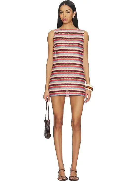 Show Me Your Mumu Kenny Tunic - Sunkissed Stripe