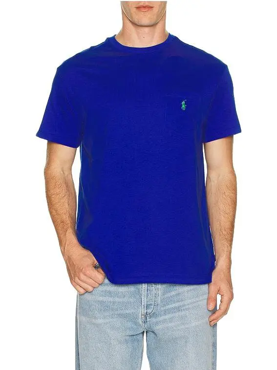 Polo Ralph Lauren Short Sleeve Crewneck Tee In Royal - Pacific Royal