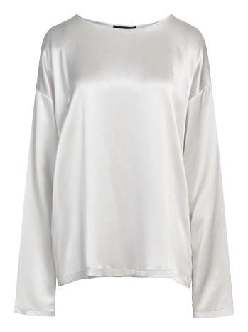 Fabiana Filippi Light Silk Top - Light Grey