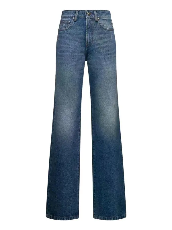 John Richmond Straight Leg Jeans - Blue