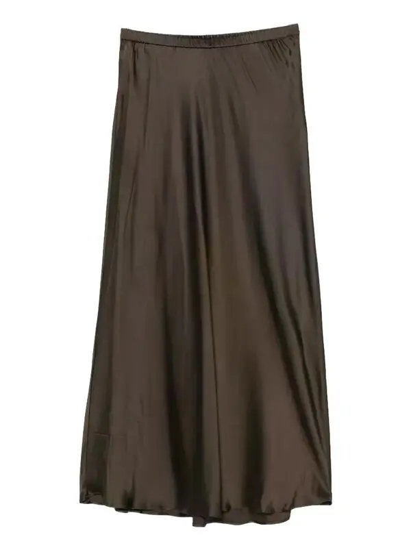SAMSOE SAMSOE Elasticated Midi Skirt - Green