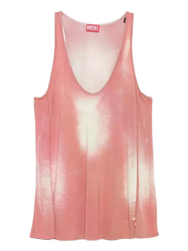 DIESEL® V-neck Tank Top - Pink