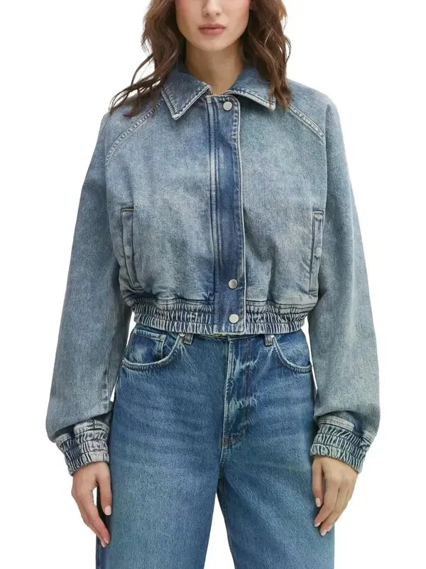 Hugo Collared Denim Jacket - Blue