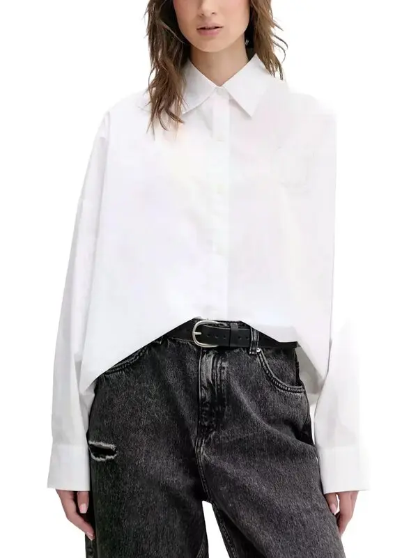 Hugo Edafne Embellished Shirt - White