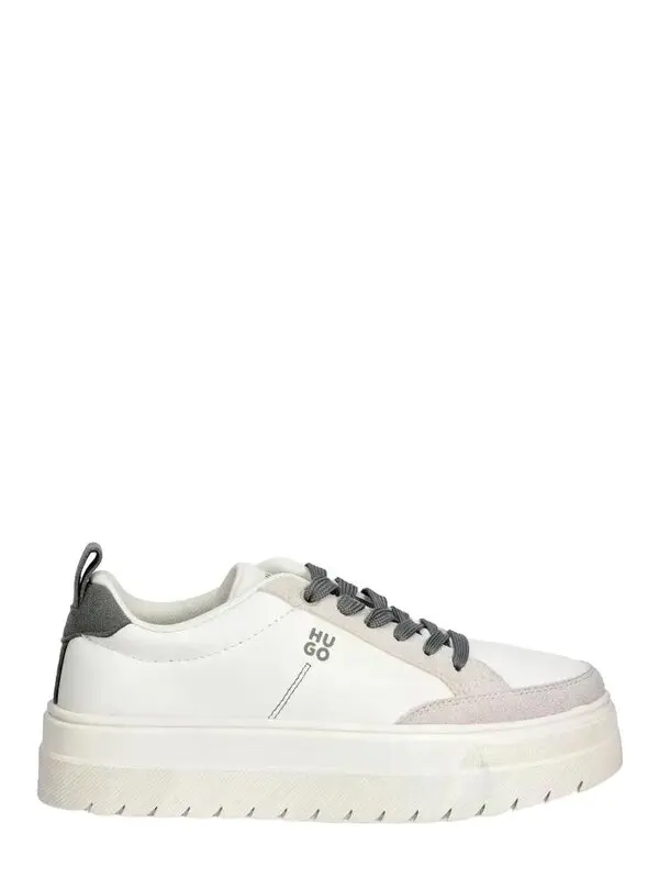 Hugo Lyssa Platform Sneakers - White