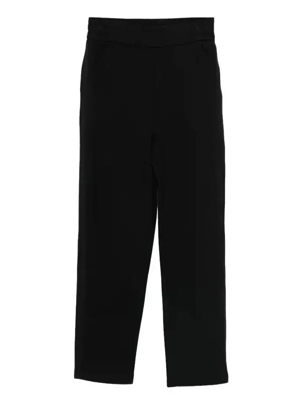 Emporio Armani Elasticated Trousers - Black