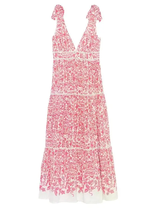 Poupette St Barth Perla Maxi Dress - Pink