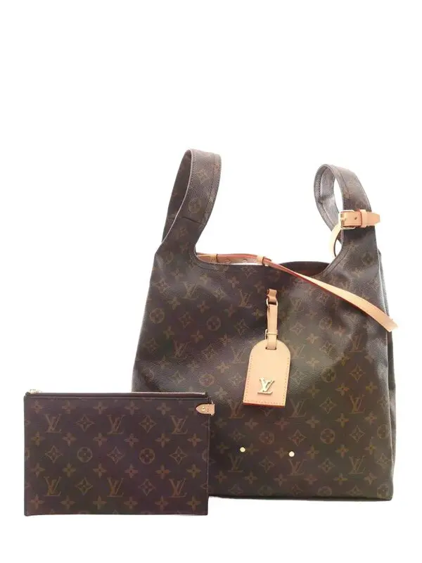 LOUIS VUITTON Monogram Atlantis Gm Satchel - Brown