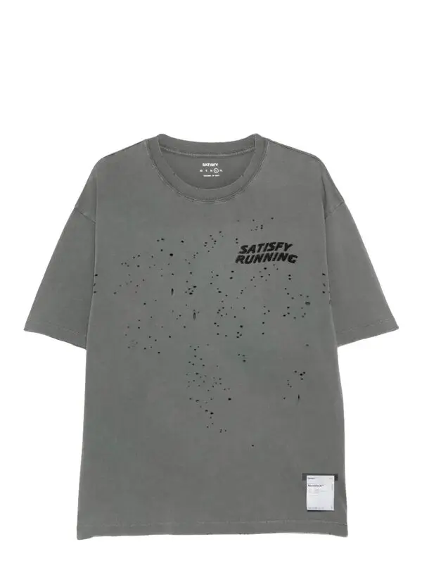 Satisfy Crew-neck T-shirt - Grey