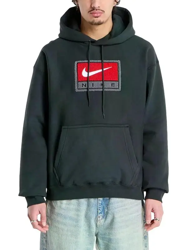 Nike Solo Swoosh Hoodie - Black