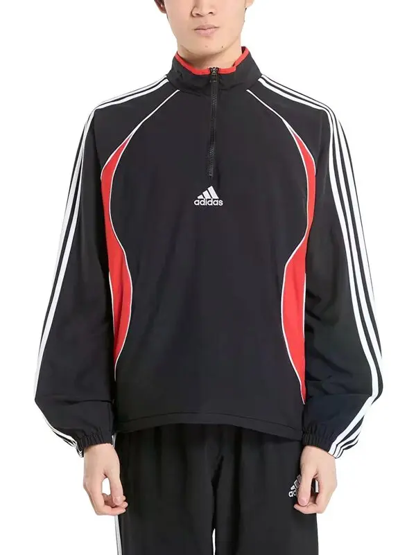 Adidas Teamgeist Half-zip Sweatshirt - Black
