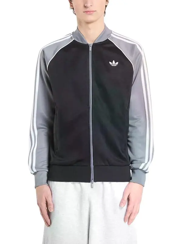 Adidas Three-stripe Track Jacket - Black