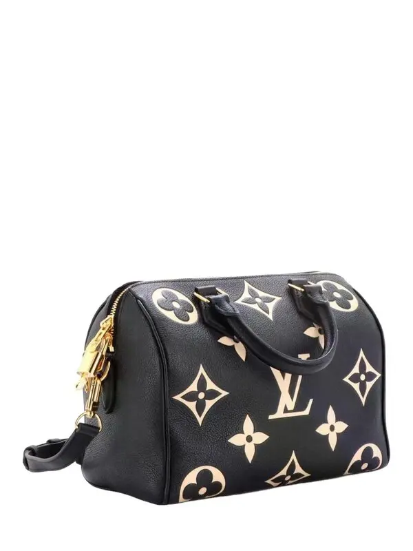 LOUIS VUITTON Speedy Bandouliere 25 Handbag - Black