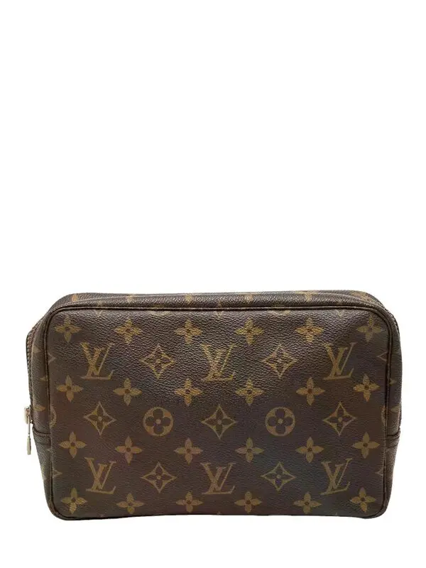 LOUIS VUITTON 1990-2010 Monogram Trousse Toilette 23 - Brown