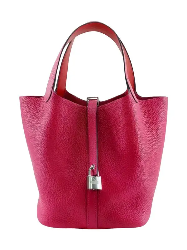 Hermès 2017 Picotin Lock 22 Handbag - Pink