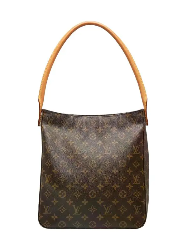 LOUIS VUITTON 2002 Looping Gm Shoulder Bag - Brown